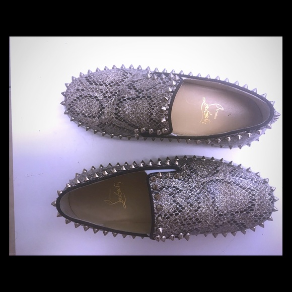 Christian Louboutin | Shoes | Christian Louboutin Boat Shoes Python ...